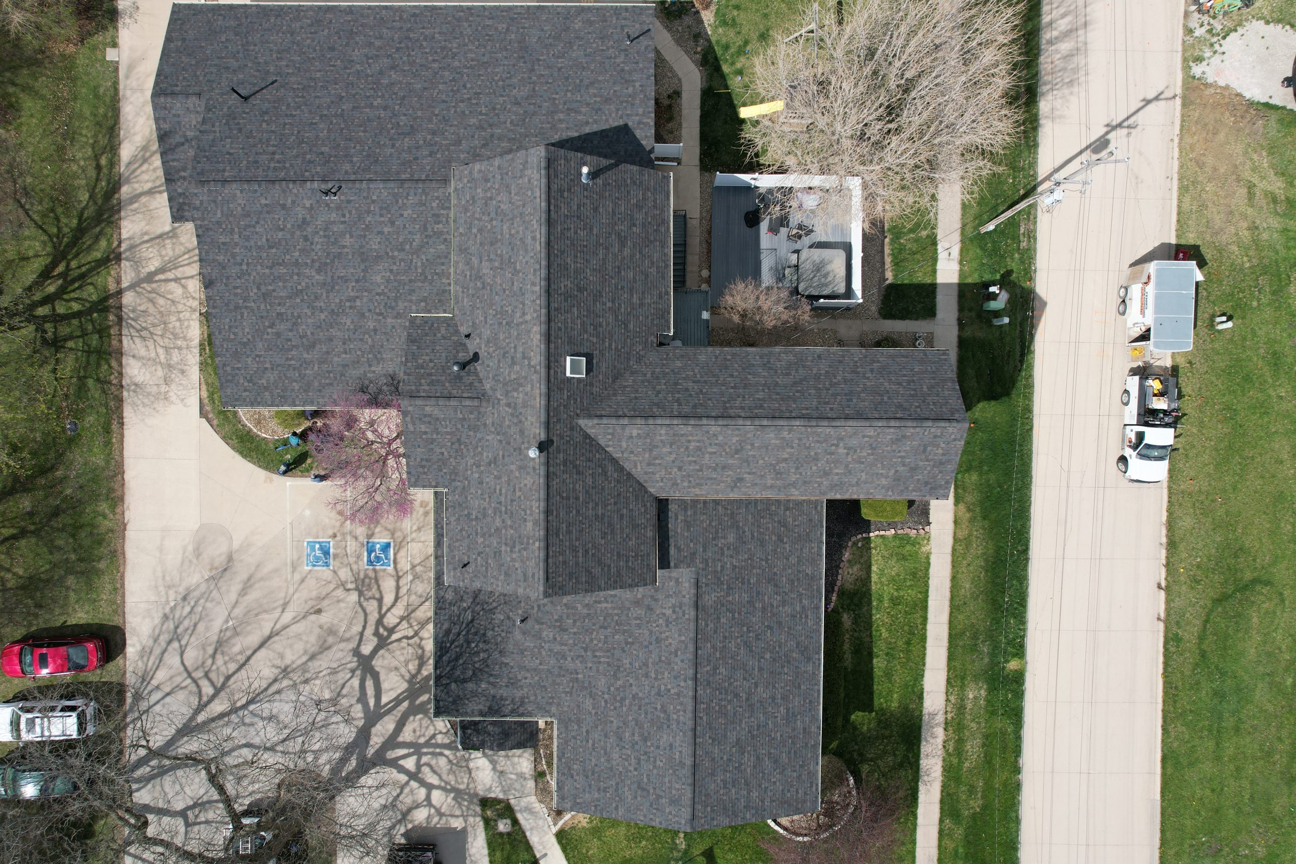 Asphalt Composite Roofing Installation - Fee's Construction & Lighting
